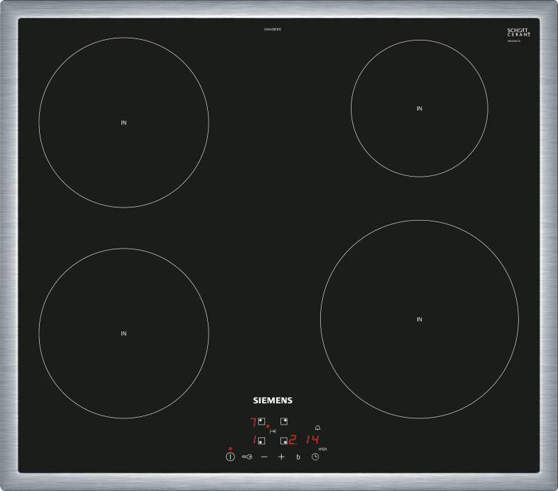 Siemens EH645BEB1E inbouw inductiekookplaat met powerBoost ...